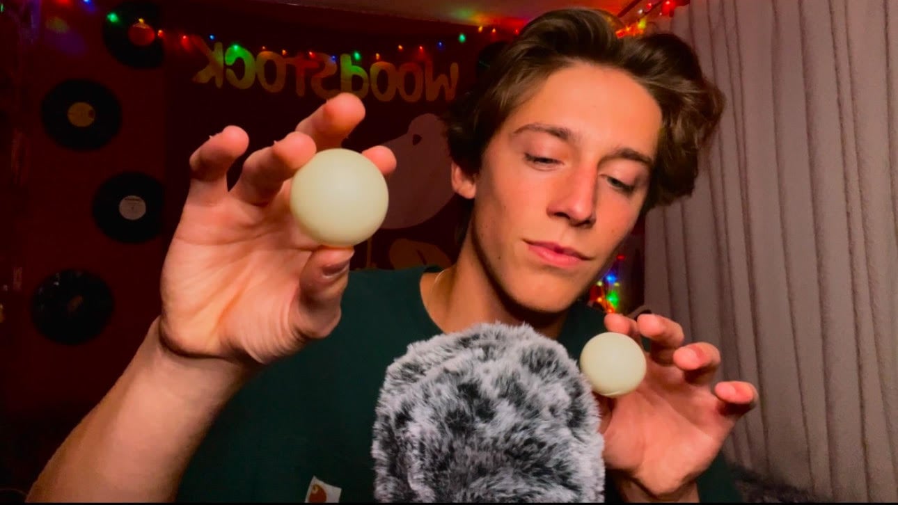 ASMRtist Logan Lambert, CC ’27, on merging his passion for psychology with ASMR