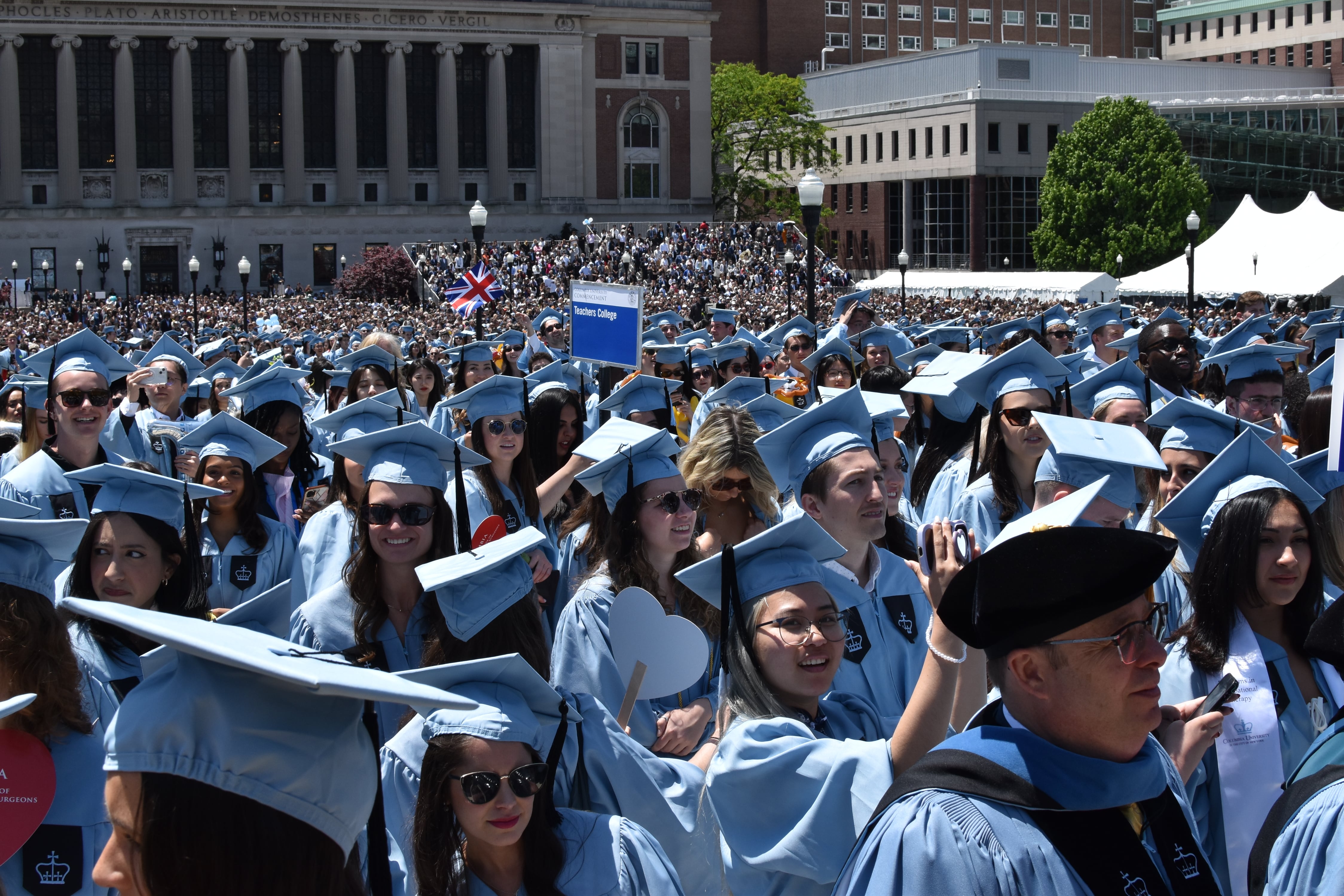 Following student backlash, Columbia returns Commencement to ...
