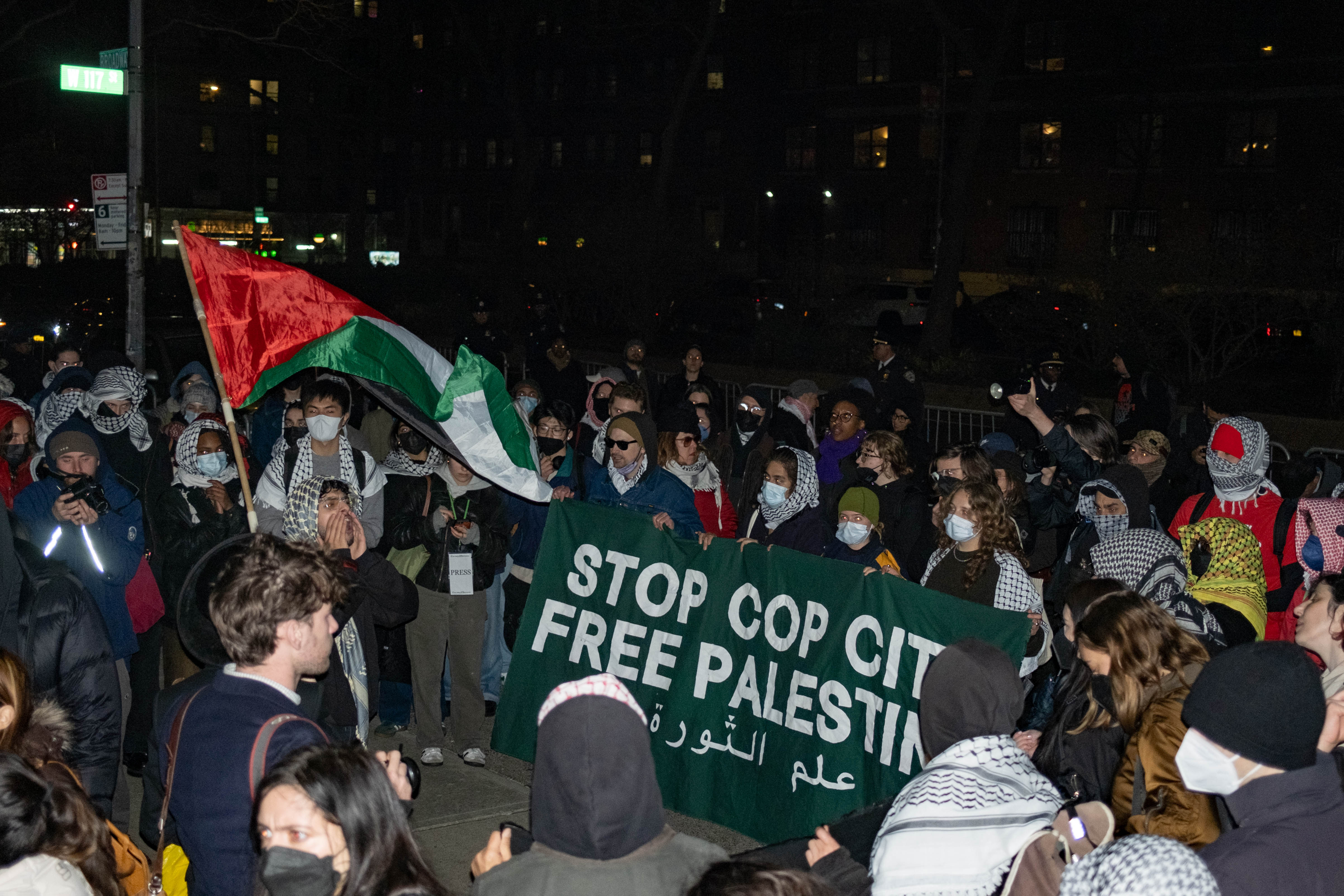 Protesters join demonstrators tethered to Earl gate in ‘emergency action’