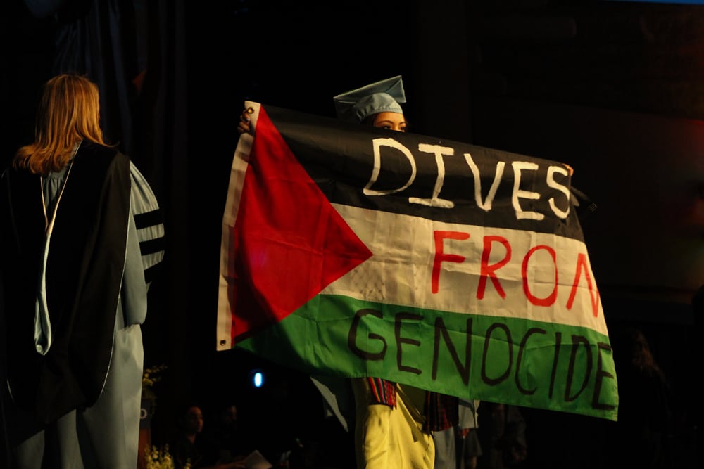 Barnard graduates celebrate 2024 Commencement, protest administration