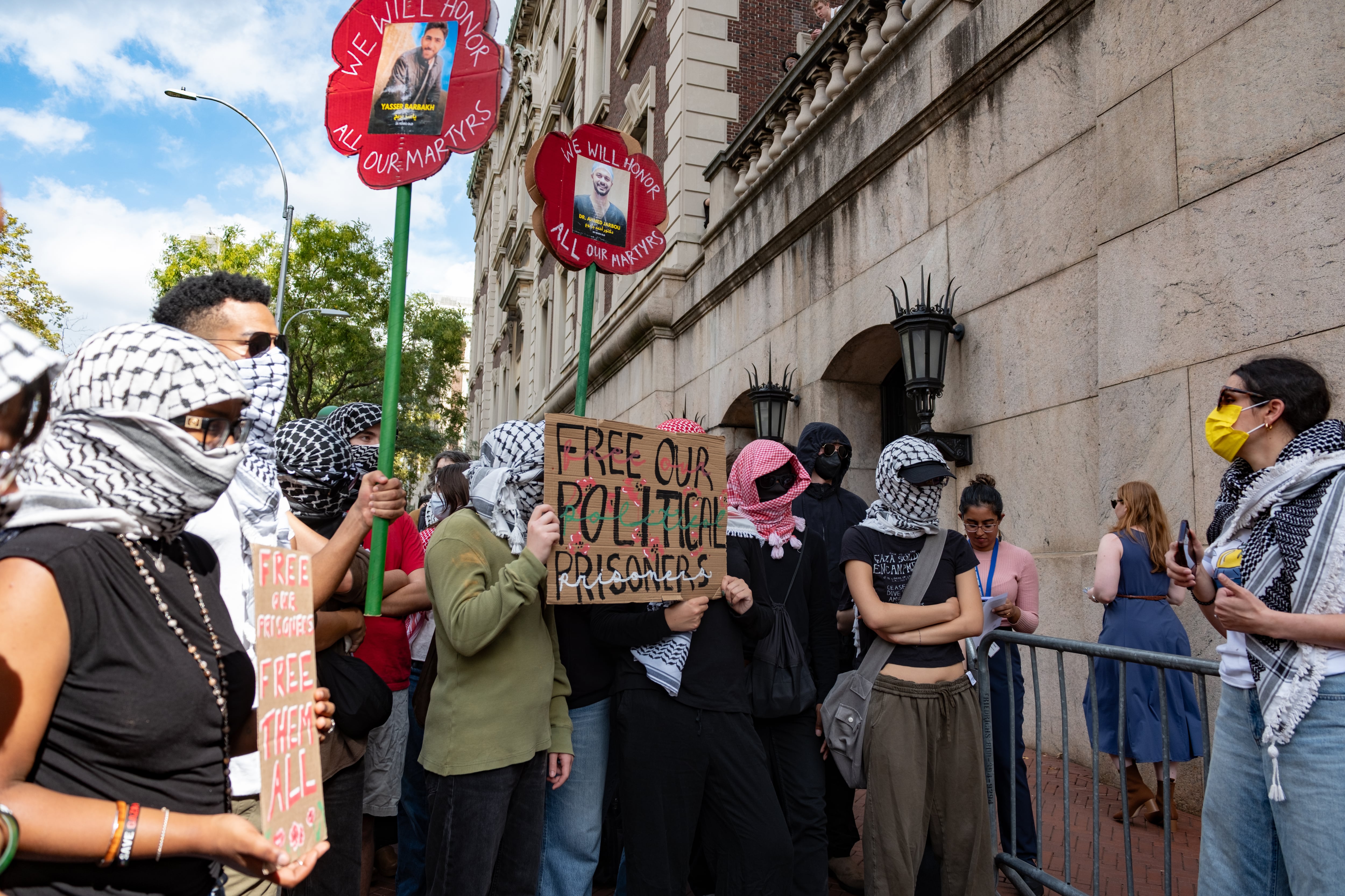 Pro-Palestinian student groups protest ‘the last 700 Days of Genocide ...