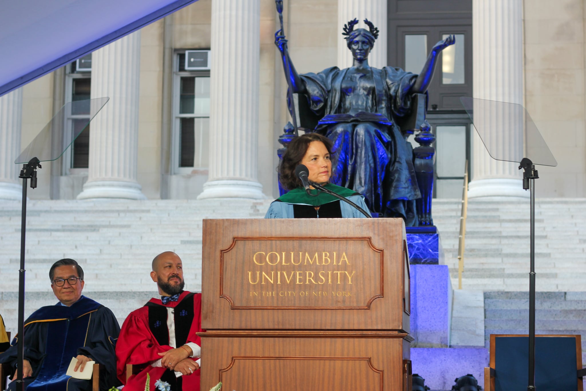 Armstrong steps down as interim Columbia president, Shipman assumes ...