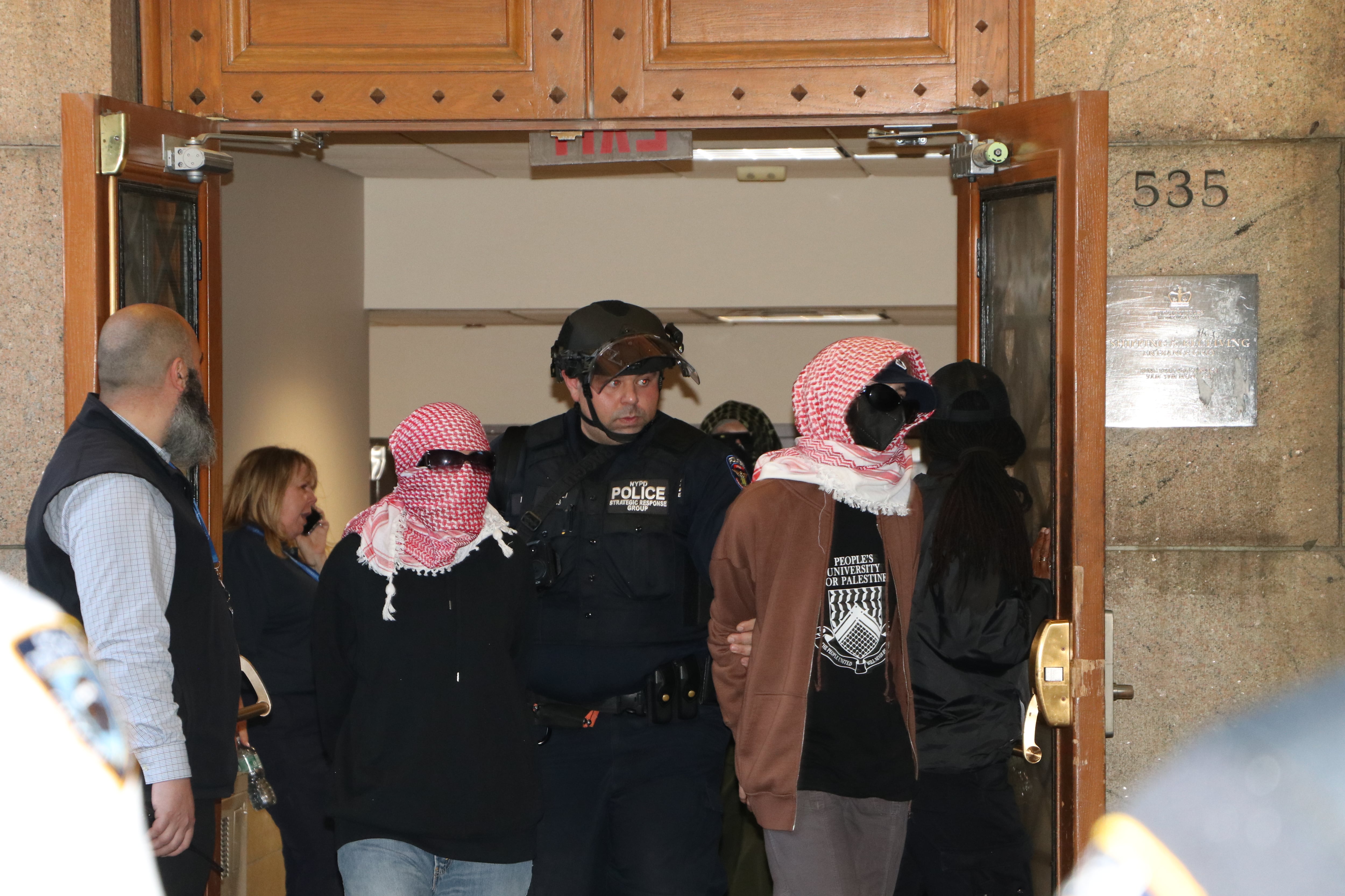 NYPD confirms 78 arrests at Butler Library protest, all released from ...