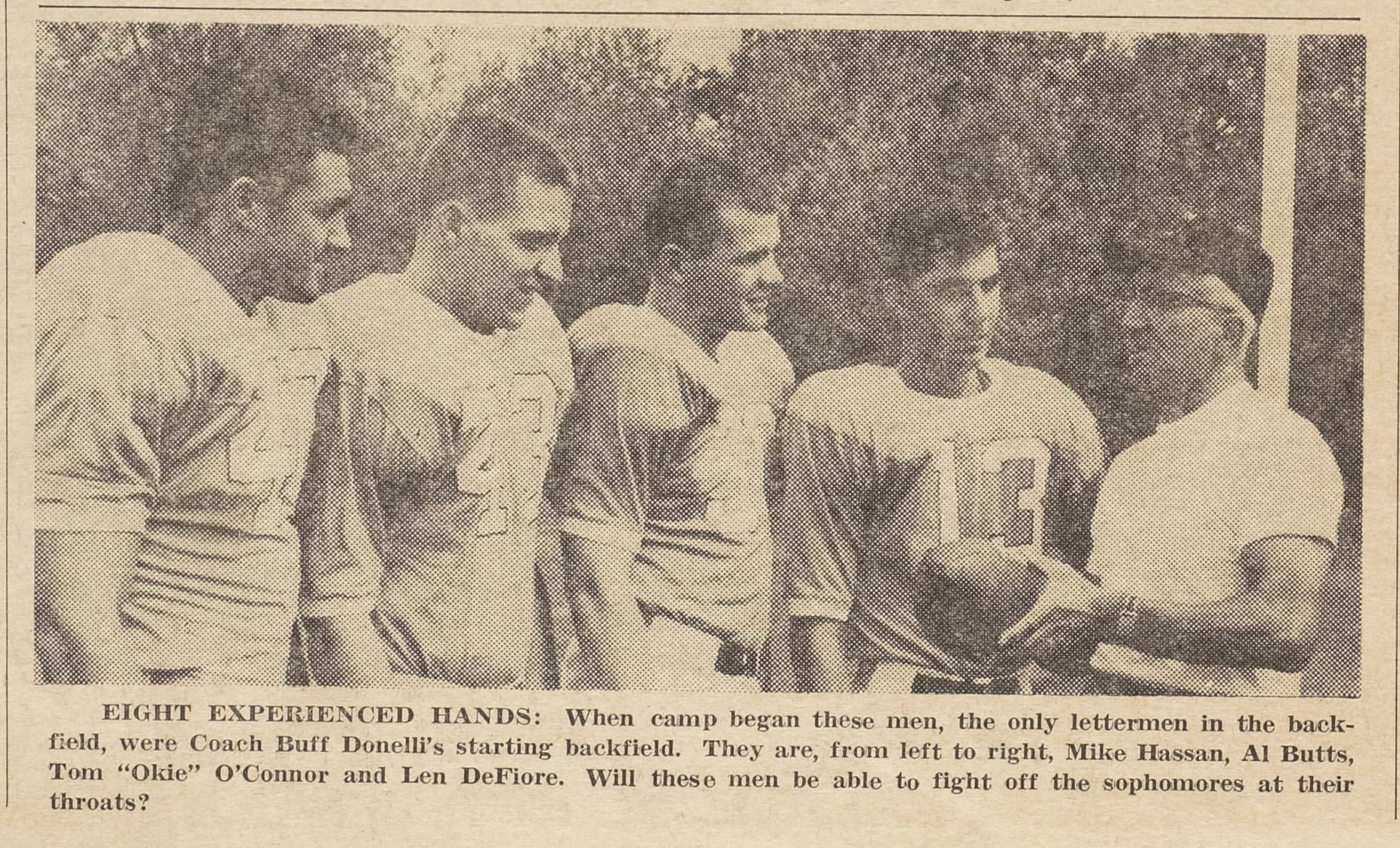 The 1961 Lions were an Ivy League championship team. How did the 1962 ...