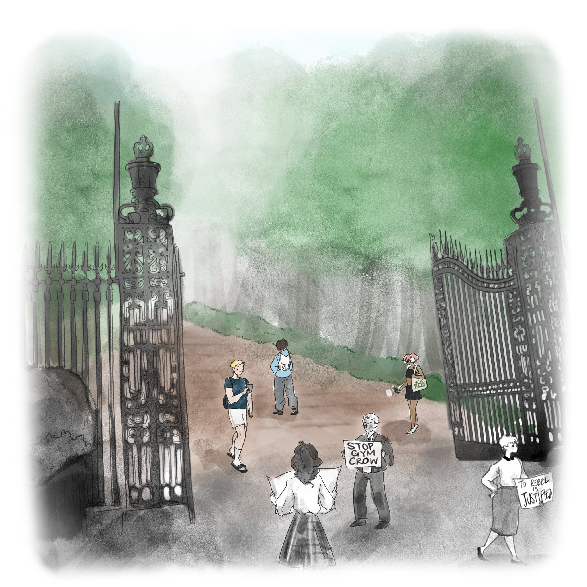 Gates of Columbia: Walking into the Past - Columbia Daily Spectator