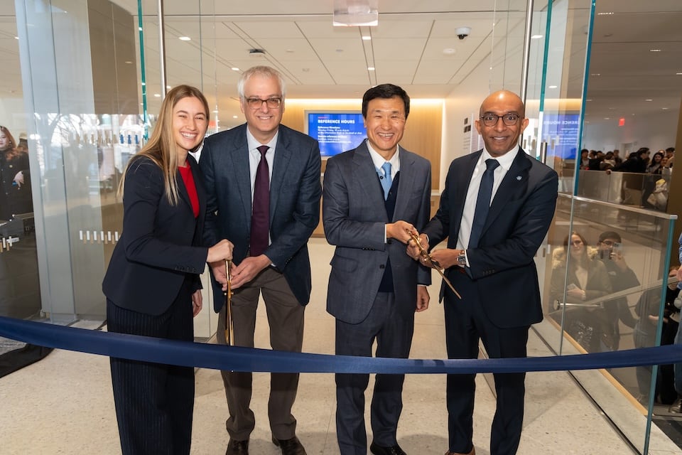 Law School opens renovated 50,000-square-foot Li Lu Law Library